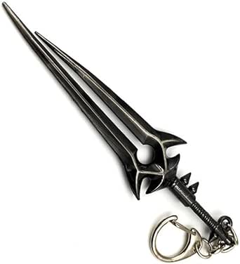Gaweco Wow Weapon Thunderfury Sword Keychain Metal Keyring Cosplay ...