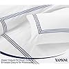 Tamor® Embroided Baratta Stitch Duvet Cover Set with Matching ...