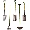 Digging Garden Spade Shovel Fork Dutch Hoe Rake Landscaping Tools Patio ...