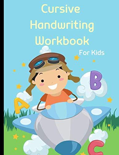 Cursive Handwriting Workbook For Kids: Cursive letter tracing book ...