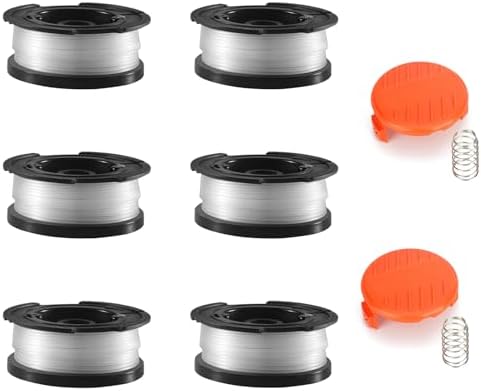 MOECSHSY Strimmer Spool for Black and Decker, Trimmer Spool Cover Cap ...
