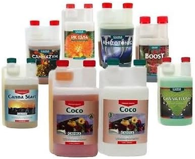 CANNA COCO A & B AND ADDITIVES COMPLETE NUTRIENT PACK : Amazon.co.uk: Garden