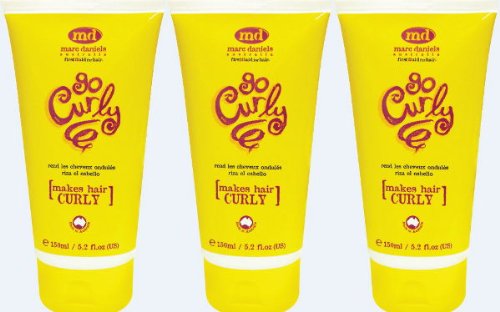 Amazon.com: Marc Daniels Go Curly 150ml/5.2 fl.oz x 3 : Beauty ...