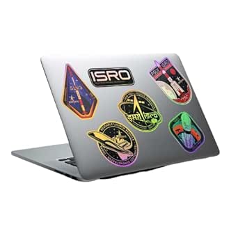 A47 ( Ascend Forty Seven ) Reusable ISRO Holographic Stickers -1 (Pack ...