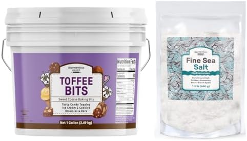 Amazon.com: Unpretentious Toffee Bits and Fine Sea Salt Bundle, Various ...