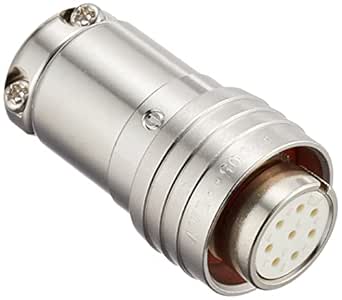 Amazon | 多治見無線電機 ワンタッチ丸形コネクタ プラグ PRC05-P8F | シリンダコネクタ | 産業・研究開発用品 通販