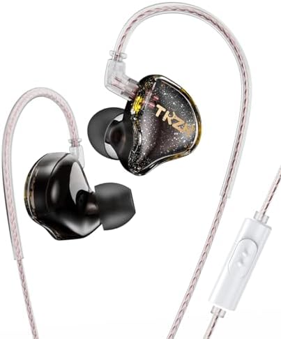 Amazon.com: TKZK TK01 Iem Headphone,10mm Tesla Driver Unit Earbuds ...