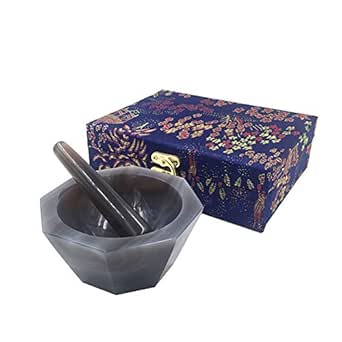 100mm Agate Mortar with Pestle Chemistry Medical Laboratory Supplies ...