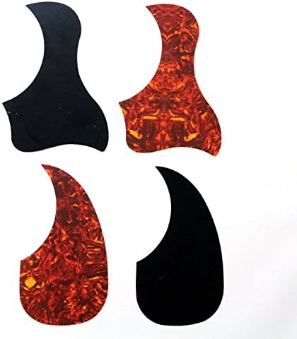 Monoff Westerngitarre Pickguard Klebstoff PVC Schlagbrett Schlagschutz ...