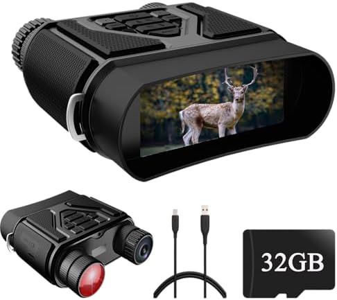 Night Vision Goggles - 5K Night Vision Binoculars for Adults, 5000mAh ...