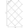 Amazon.com : Diamond Pattern Wire Trellis : Patio, Lawn & Garden