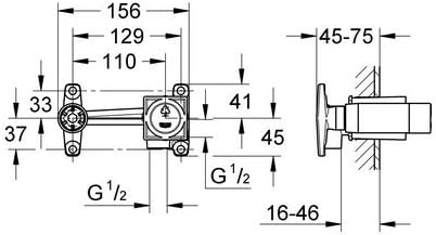 GROHE 23200000 Single-Lever Concealed Body Instruction Manual