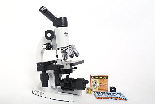 Gemkolabwell Inclined Compound Microscope 1500X Magnification with Led ...