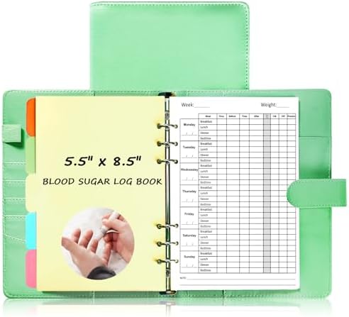 Amazon.com : Clever Fox Diabetes Log Book – Daily Diabetic Food Journal ...
