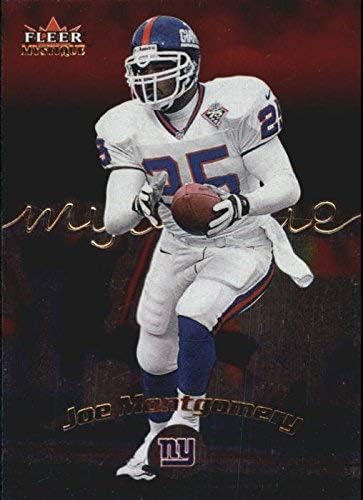 Amazon.com: 2000 Fleer Mystique #53 Joe Montgomery NFL Football Trading ...
