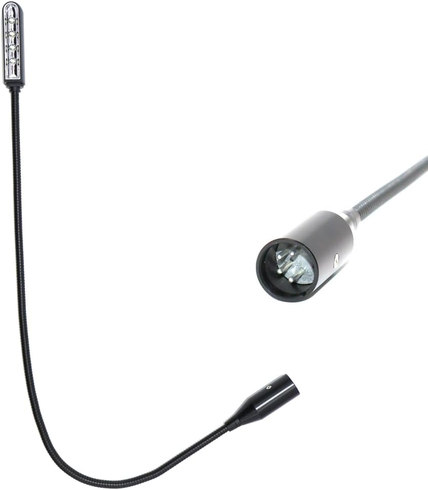 Amazon.com: JXRYWF 22 inch XLR 3Pin DJ LED Light Studio Lamp gooseneck ...