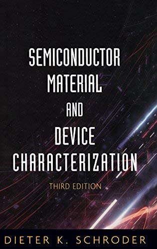 Amazon | Semiconductor Material and Device Characterization (IEEE Press ...