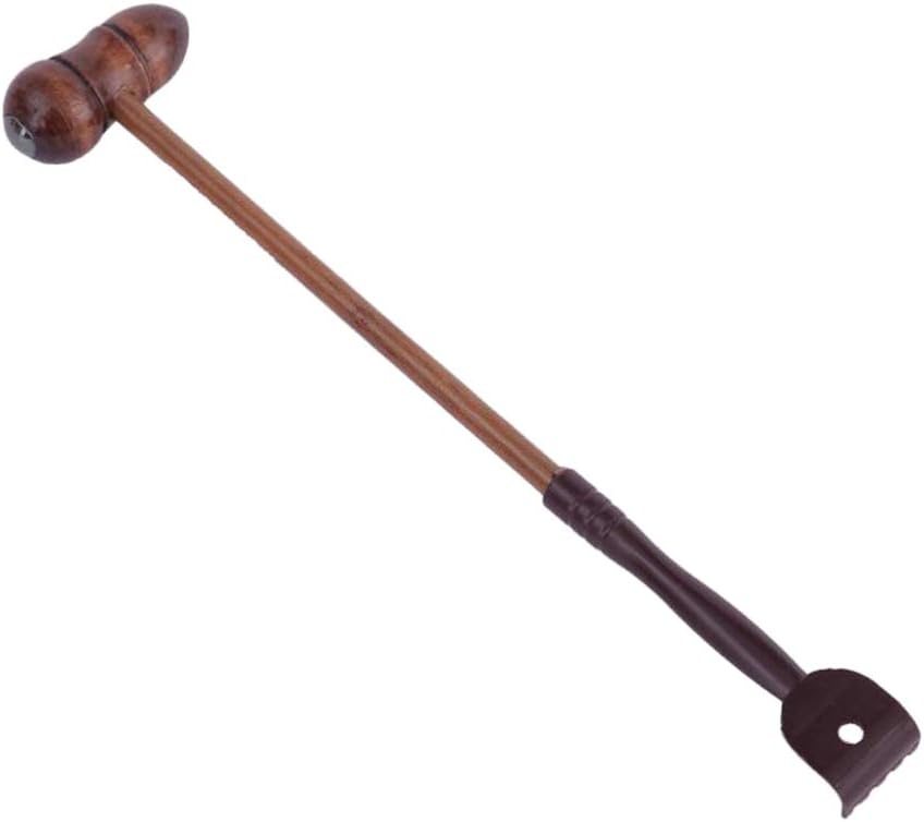 HEALLILY Massage Hammer Stick Wooden Handle for Shoulder Muscle Neck ...