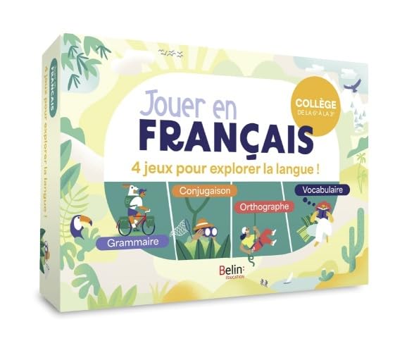 Amazon.fr - Jouer en français - 4 jeux pour explorer la langue ...
