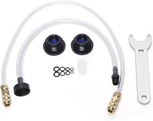 Amazon.com: Front Mount Hydraulic Steering Cylinder Seal Kit & Bleed ...