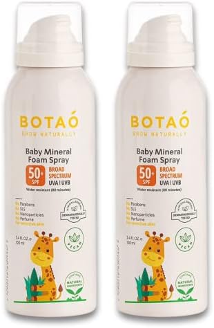 Amazon.com: Pipette Baby Mineral Sunscreen Spray SPF 30, Broad Spectrum ...