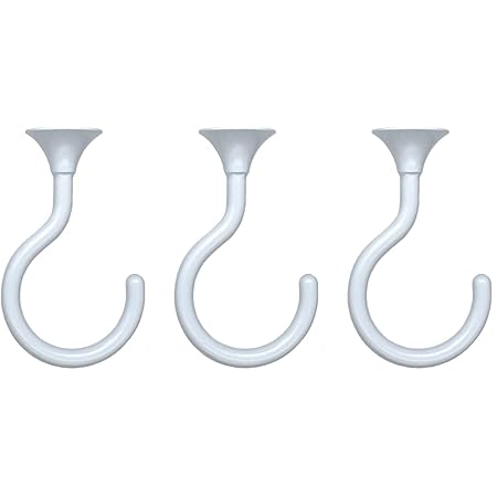 Amazon.com: EVSTELUO Large Swag Ceiling Hooks Heavy Duty Swag Hook with ...