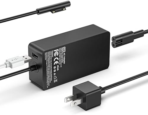 Amazon.com: 127W Surface Book 3 Charger, for Microsoft SurfaceBook 3 2 ...