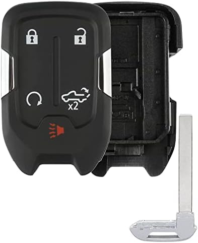 Amazon.com: OEM Electronic 5-Button Smart Key Fob Remote Compatible ...
