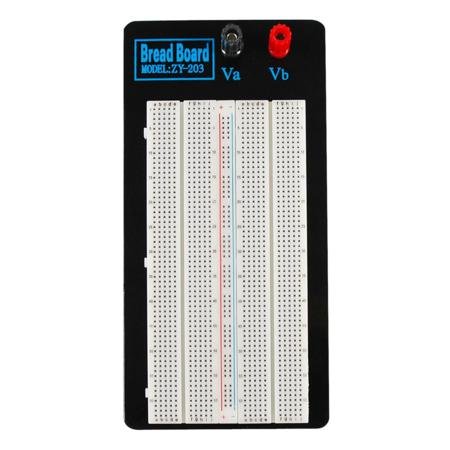 BREADBOARD with Binding Posts 1260/100 TIE Points 2 Posts: Amazon.com ...