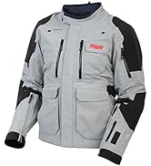 Amazon.com: MSR Xplorer ADV Motorcycle Jacket – Waterproof Textile ...