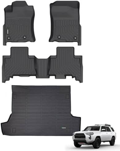 Amazon.com: ANBINGO-Floor Mats & Cargo Liner for Toyota 4Runner 2013 ...