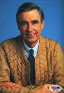 Amazon.com: Sports Memorabilia Mister Fred Rogers Hand Signed 5x7 Photo ...