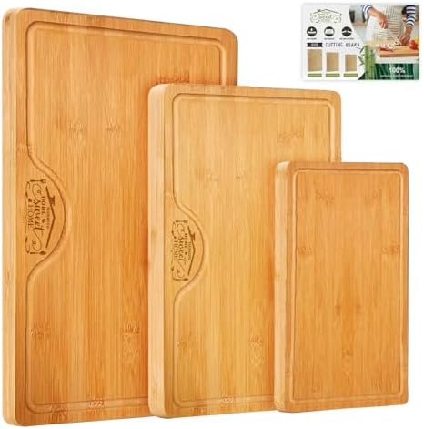 Amazon.com: Totally Bamboo Cutting Boards for Kitchen - Bamboo Cutting ...