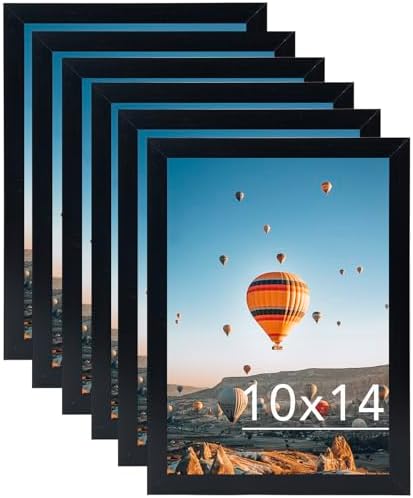 Amazon.com - JCJMY 10x14 Picture Frame Set of 5 Black for 30 x 40cm ...