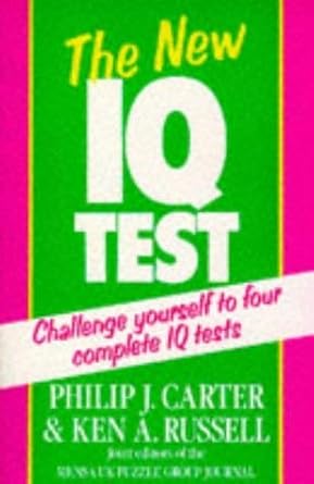 Amazon | The New IQ Test | Carter, Philip J., Russell, Kenneth A. | Puzzles