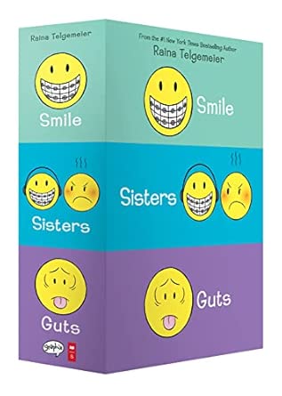 Amazon.co.jp: Smile / Sisters / Guts : Telgemeier, Raina, Lamb, Braden ...