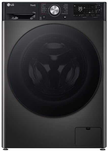 F4Y711BBTA1 11kg Autodosing Smart Washing Machine - Black : Amazon.co ...