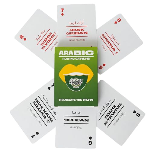 Snapklik.com : Arabic Playing Cards Travel Flashcards Learn Arabic ...