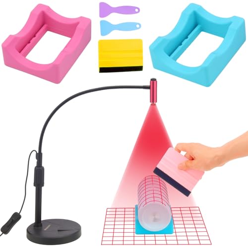 2X Cup Cradle for Tumblers,Silicone Cup Cradle,with Grid-Laser,Cup ...