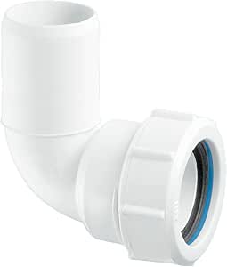 McALPINE 2" 90° Multifit Bend x Plain End 50MM MZ4L : Amazon.co.uk: DIY & Tools