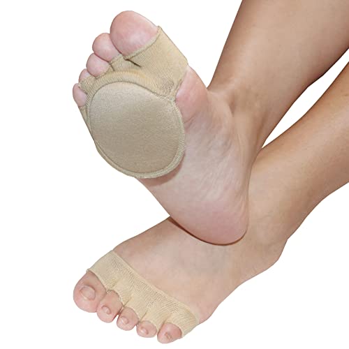 AUTPRO Cotton Half Toe Socks for Women No Show, Half Toe Cover Liners ...