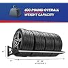 Amazon.com: SafeRacks Heavy Duty Adjustable Wall Mounted Tire Rack ...