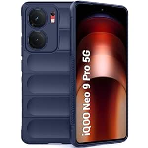 TheGiftKart Liquid Silicon Back Cover Case for iQOO Neo 9 Pro 5G | Shockproof Military Grade ...