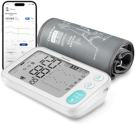 Amazon.com: Checkme Blood Pressure Monitors for Home Use, Automatic ...