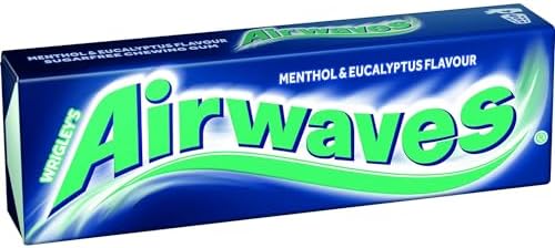 Amazon.com: Airwaves Cherry Menthol Gum. Case of 30 Packs : Grocery ...