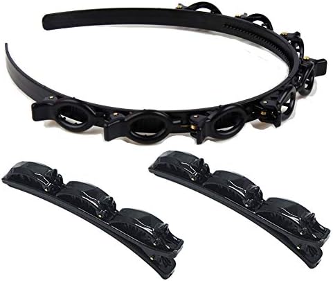 Amazon.com : GeoGeoDIY 5 Pieces Flower Crystal Hair Band for Women ...