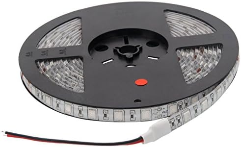 Amazon.co.jp: DC24V LEDテープライト 5m 防水 300連 白ベース 切断可能 LEDテープ 24V 赤 : 車＆バイク