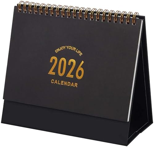 Desk Calendar 2025 Calendar Medium Size 19.3 * 17 * 9.2cm, Standing ...