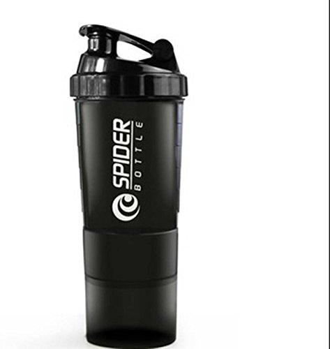 S.Blaze Plastic 500ml Spider Bottle, Shaker, Sipper, Water Bottle, in ...