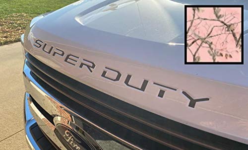 Decal Mods (2017-2022) Hood Grille Decal Sticker (Thin) Letter - Want ...